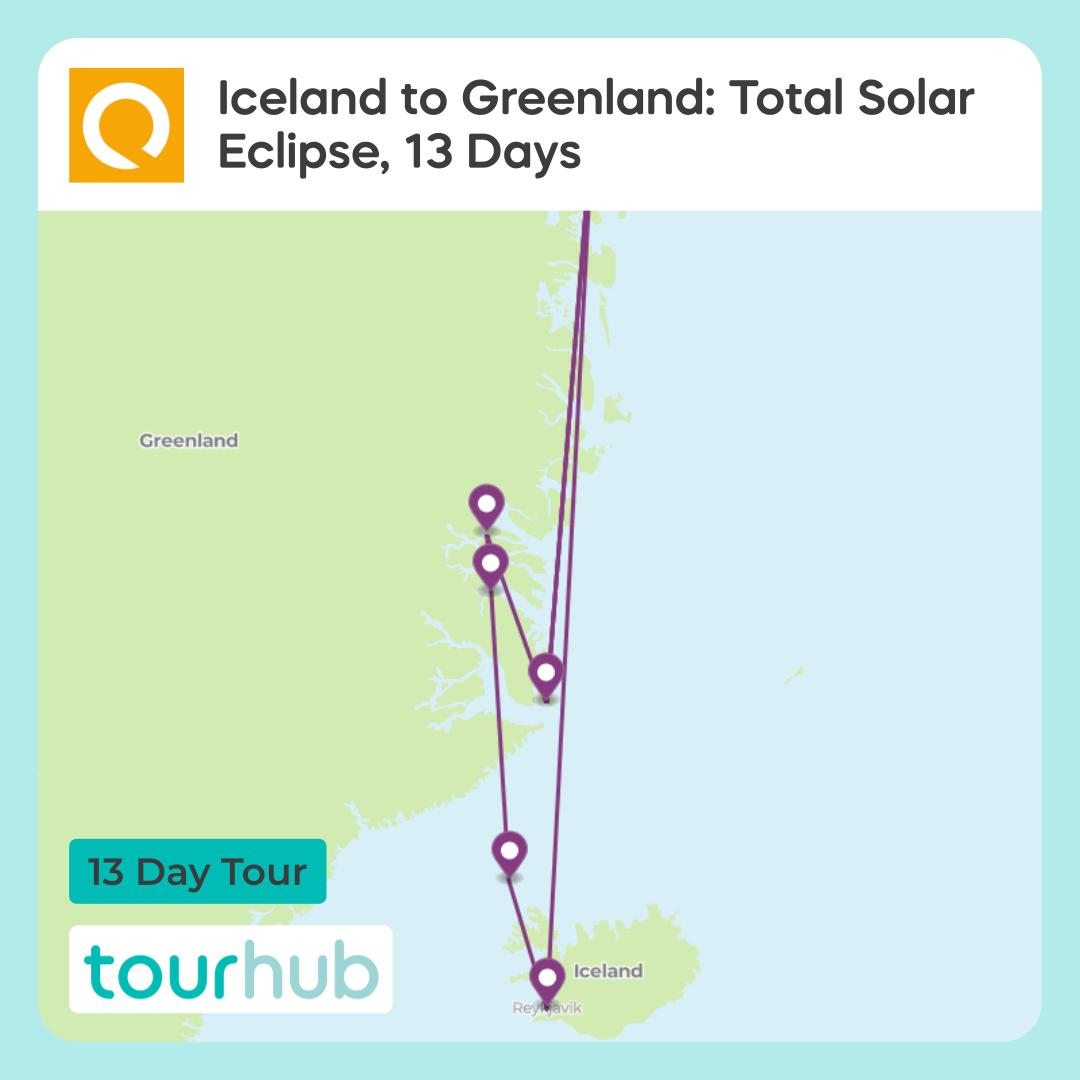 Tour | Iceland to Greenland: Total Solar Eclipse, 13 Days | Quark ...