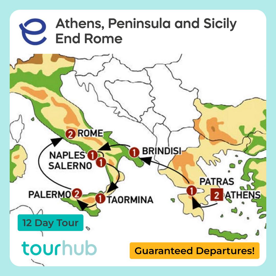 Tour | Athens, Peninsula and Sicily End Rome | Europamundo | 2606559
