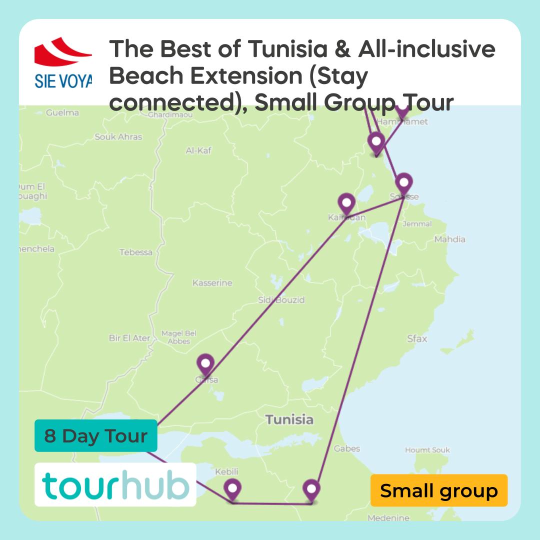 Tour | The Best of Tunisia & All-inclusive Beach Extension (Stay ...